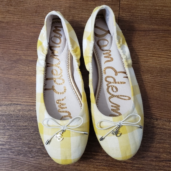 Sam Edelman | Shoes | Sam Edelman Yellow Ballet Flats | Poshmark
